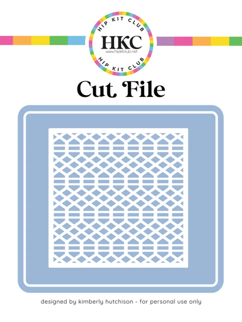 Geometric Diamond Background Cut File | HKCMarket